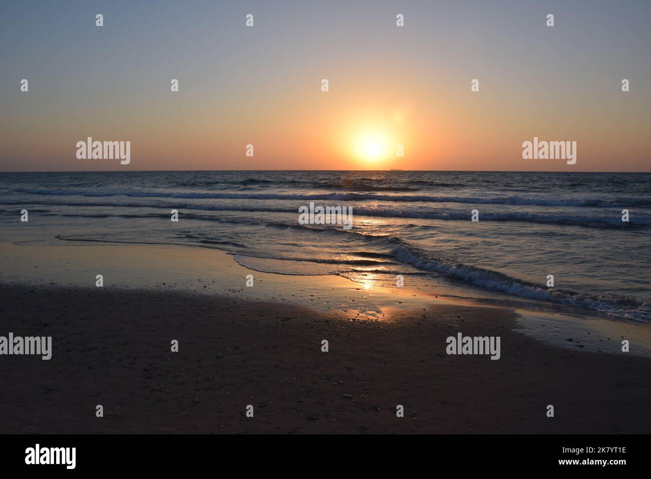Gedor Sea Reserve during Sunset - Beaches along Highway 2 between Tel ...