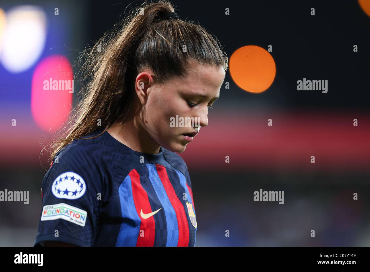 Barcelona, Spain. 19th Oct, 2022. Claudia Pina of FC Barcelona during ...