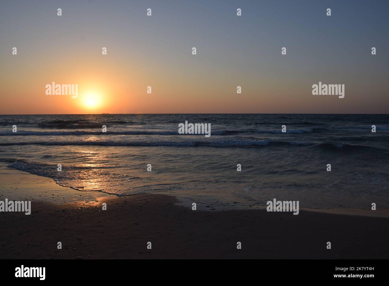 Gedor Sea Reserve during Sunset - Beaches along Highway 2 between Tel ...