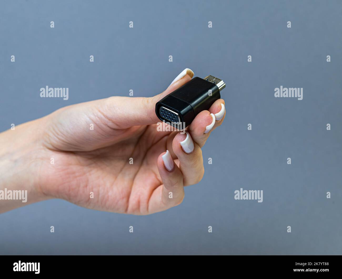 USB Type C adapter or hub with various accessories - pendrives, hdmi ...