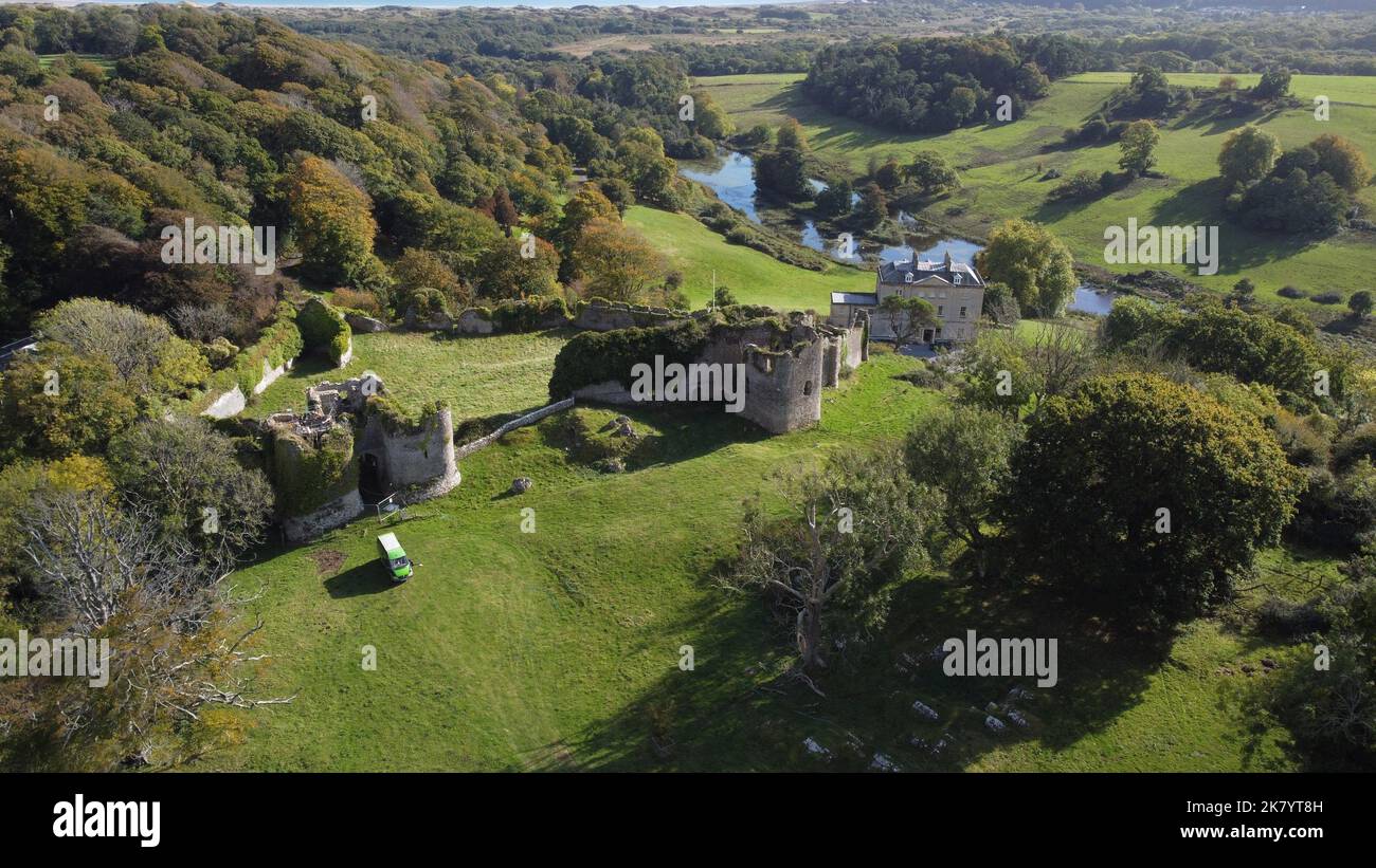 Penrice castle hi-res stock photography and images - Alamy