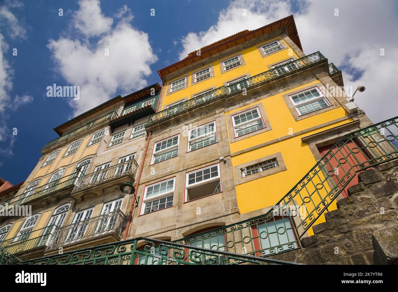 Pestana Porto Hotel building in the old section of Porto, Portugal ...