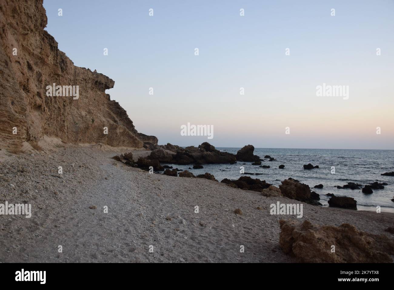 Gedor Sea Reserve during Sunset - Beaches along Highway 2 between Tel ...