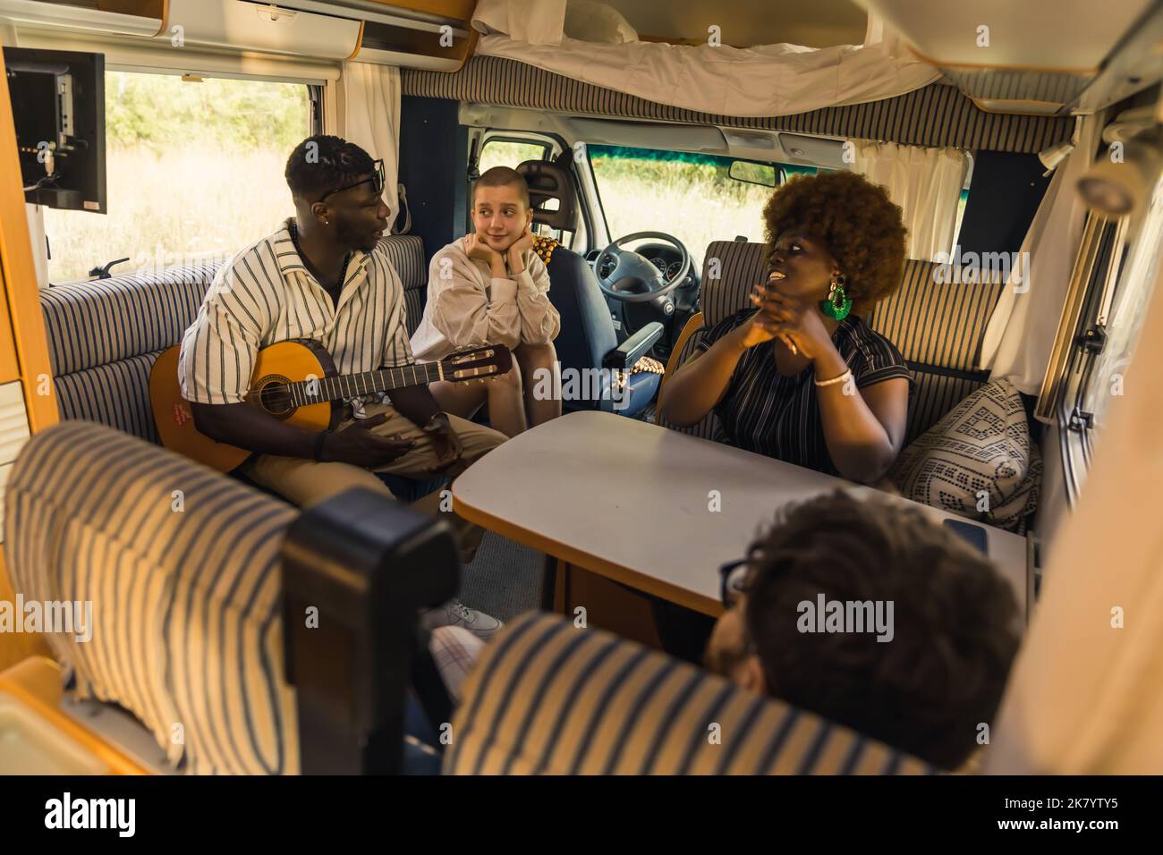 Active campground hi-res stock photography and images - Alamy