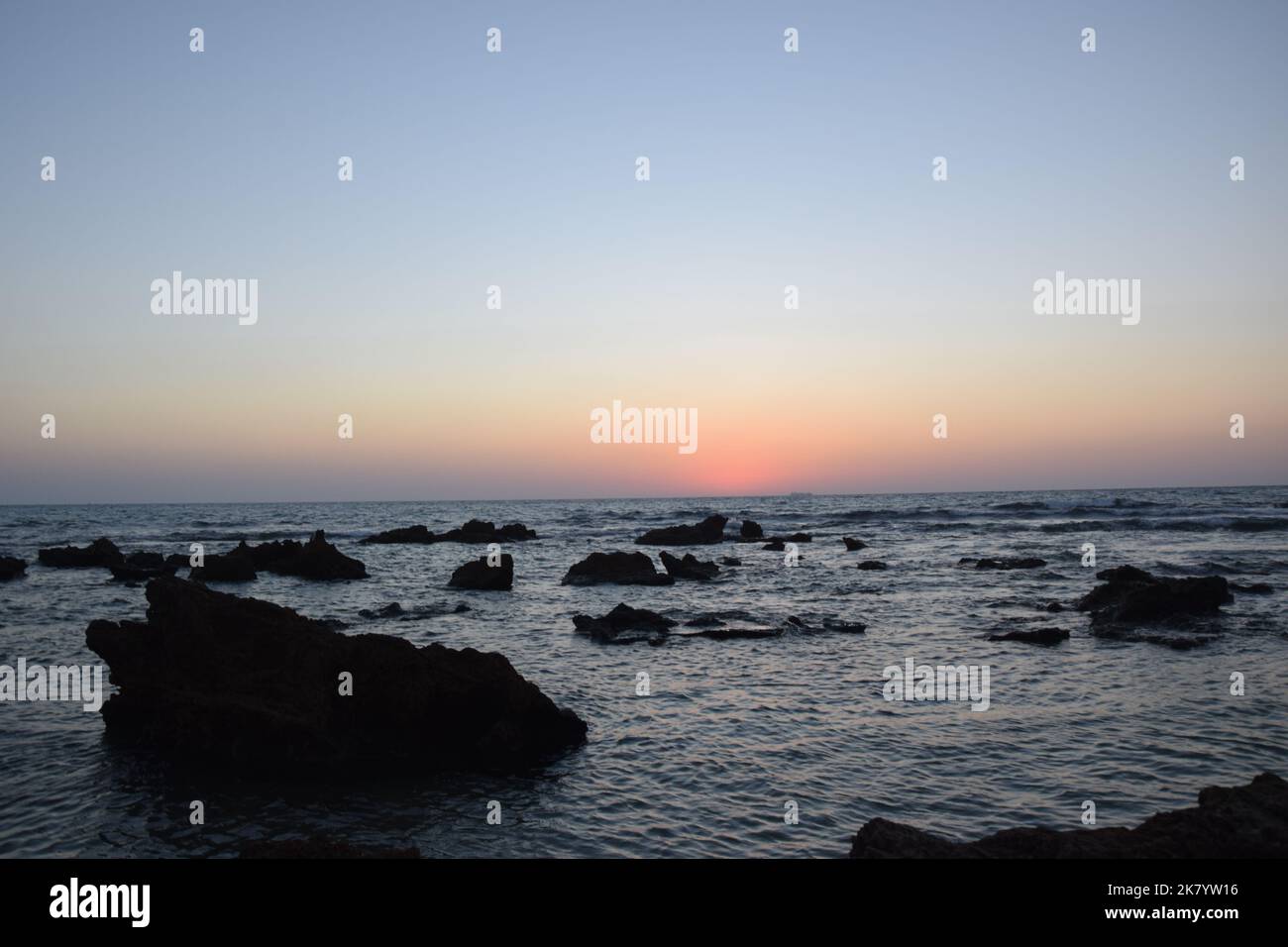 Gedor Sea Reserve during Sunset - Beaches along Highway 2 between Tel ...