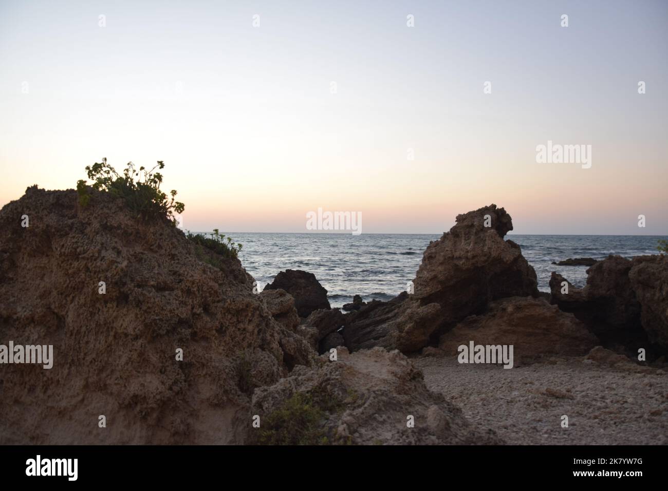 Gedor Sea Reserve during Sunset - Beaches along Highway 2 between Tel ...