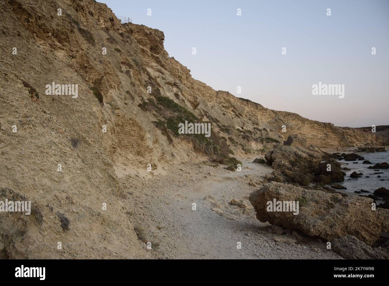Gedor Sea Reserve during Sunset - Beaches along Highway 2 between Tel ...