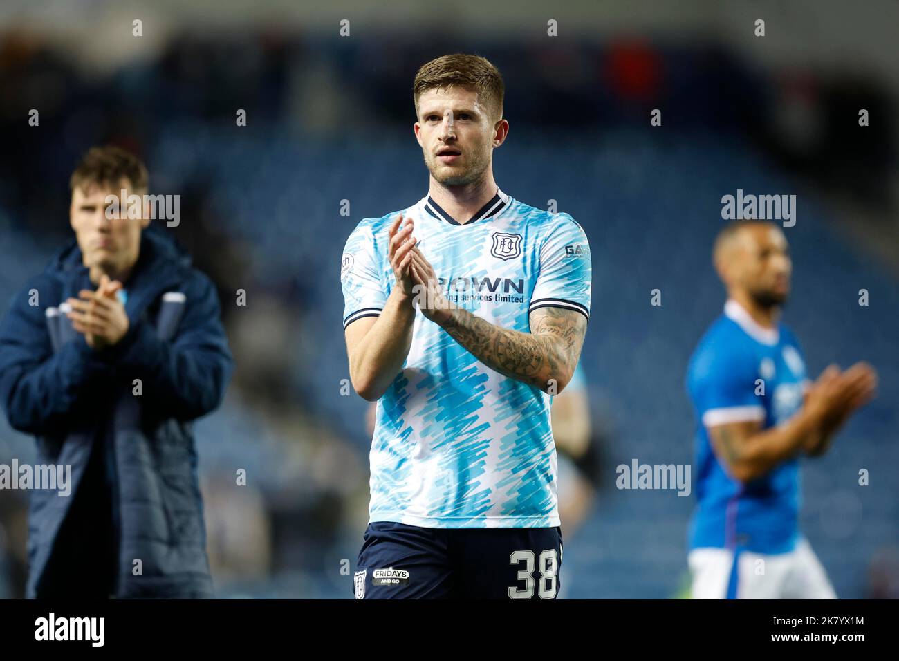 Ibrox Stadium, Glasgow. 19th Oct, 2022. Scottish League Cup football ...
