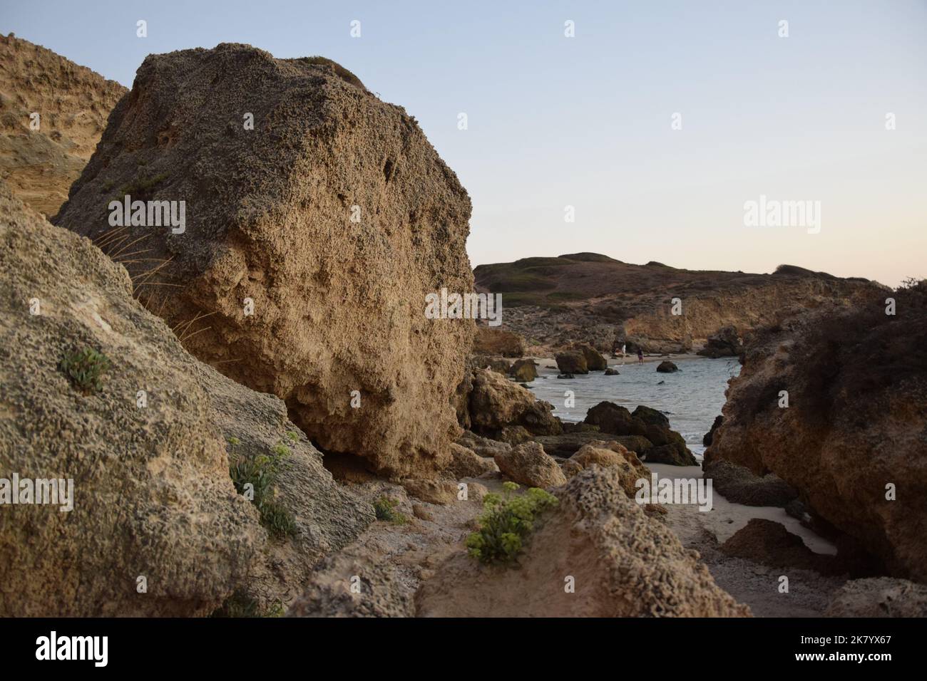 Gedor Sea Reserve during Sunset - Beaches along Highway 2 between Tel ...