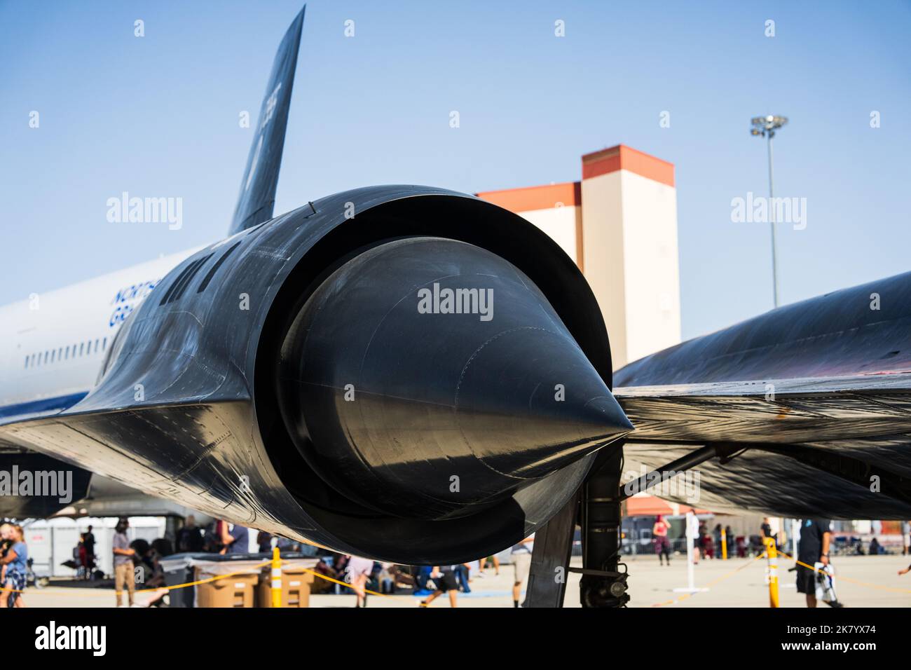 Sr-71 Blackbird at Edwards Air Force Base on 10/16/2022 Stock Photo - Alamy
