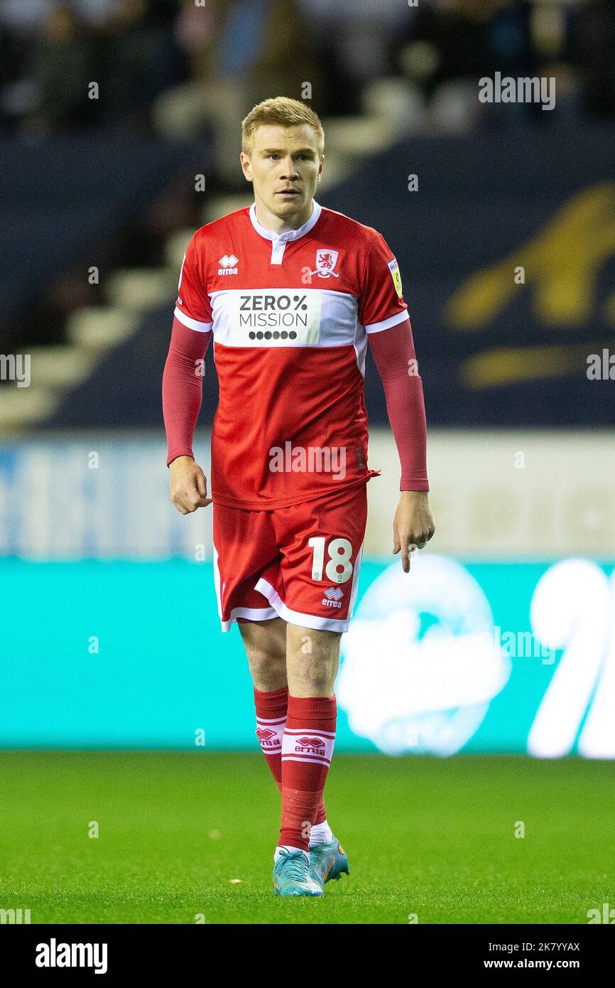 Duncan Watmore #18 of Middlesbrough during the Sky Bet Championship ...