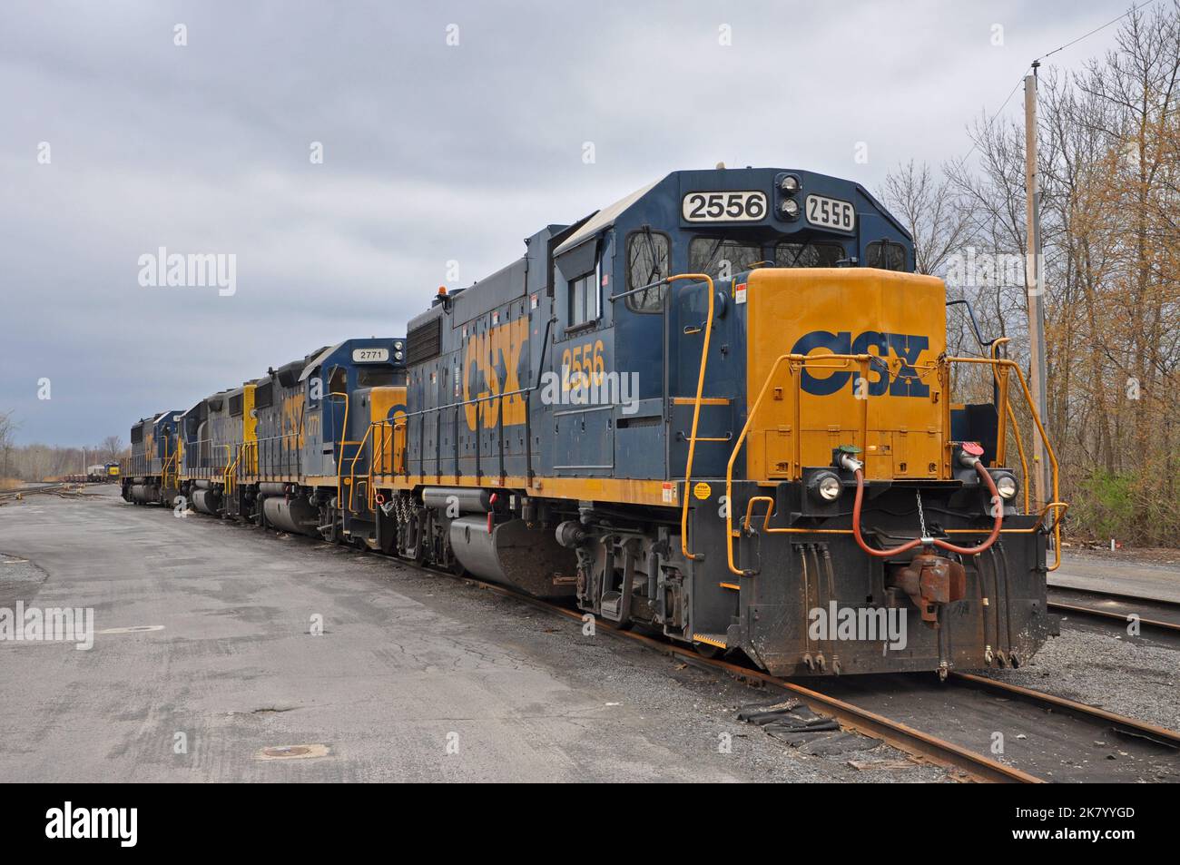Csx Railroad In New York State