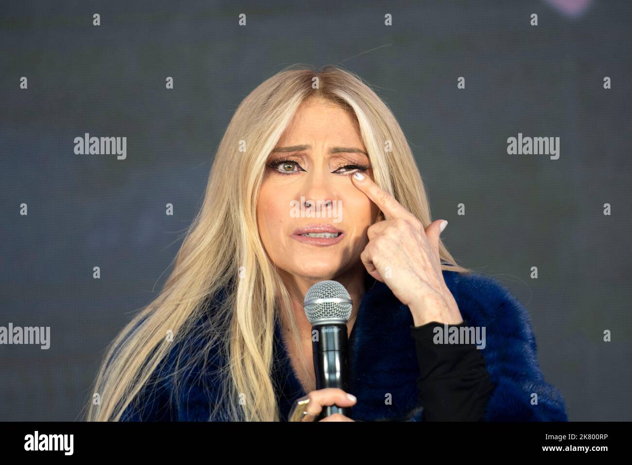 October 19, 2022, Mexico City, Mexico City, Mexico: Mexican singer YURI ...