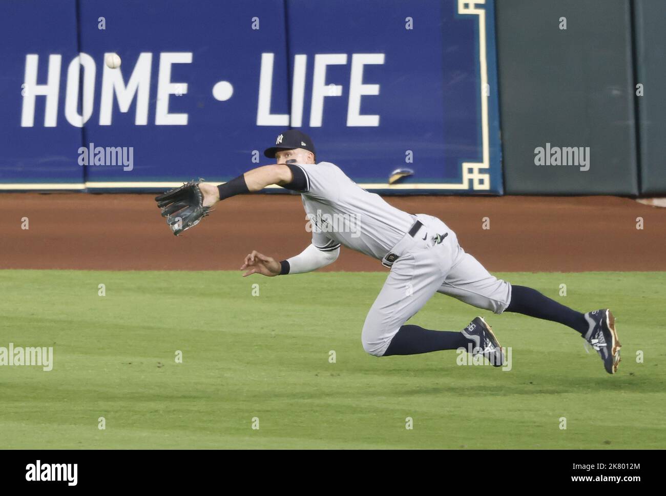 Houston, USA. 19th Oct, 2022. New York Yankees right fielder Aaron ...