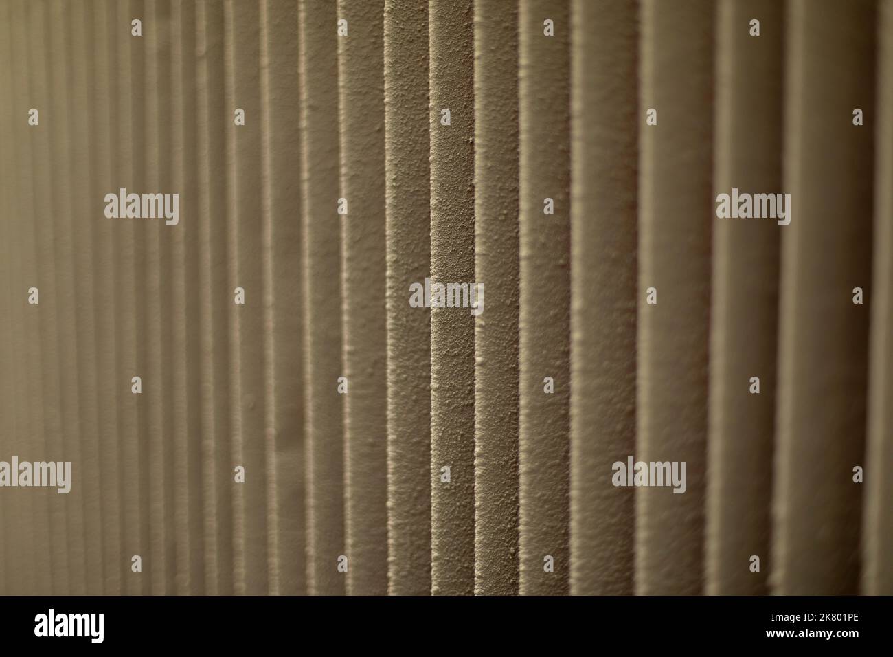 Filter for paint in production. Industrial filter. Paper texture ...