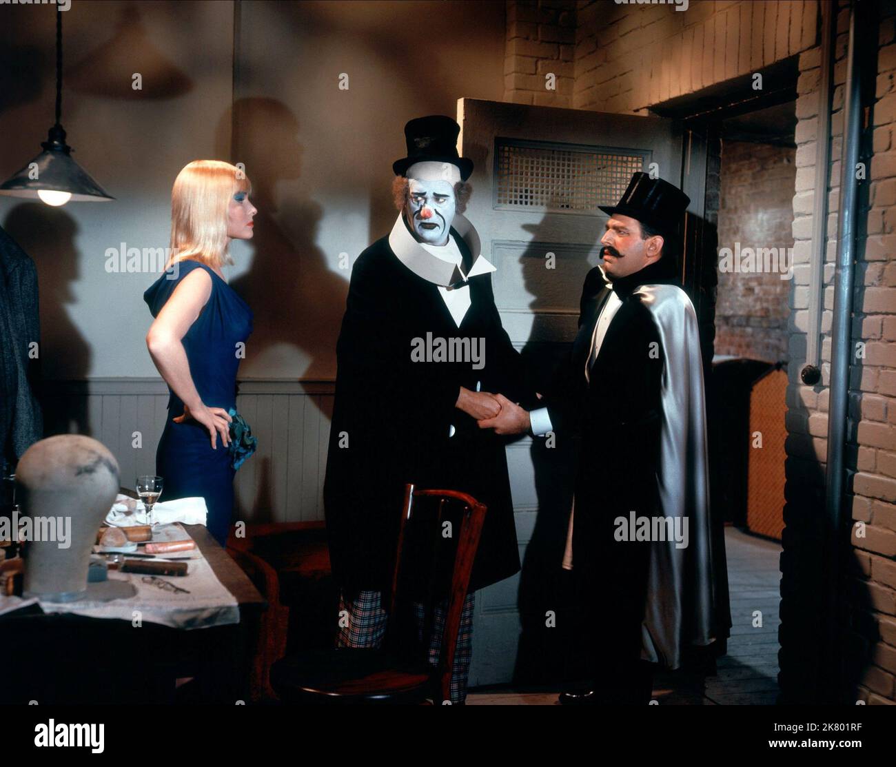 May Britt, Curd Jurgens & Theodore Bikel Film: The Blue Angel (USA 1959) Characters: Lola-Lola ...