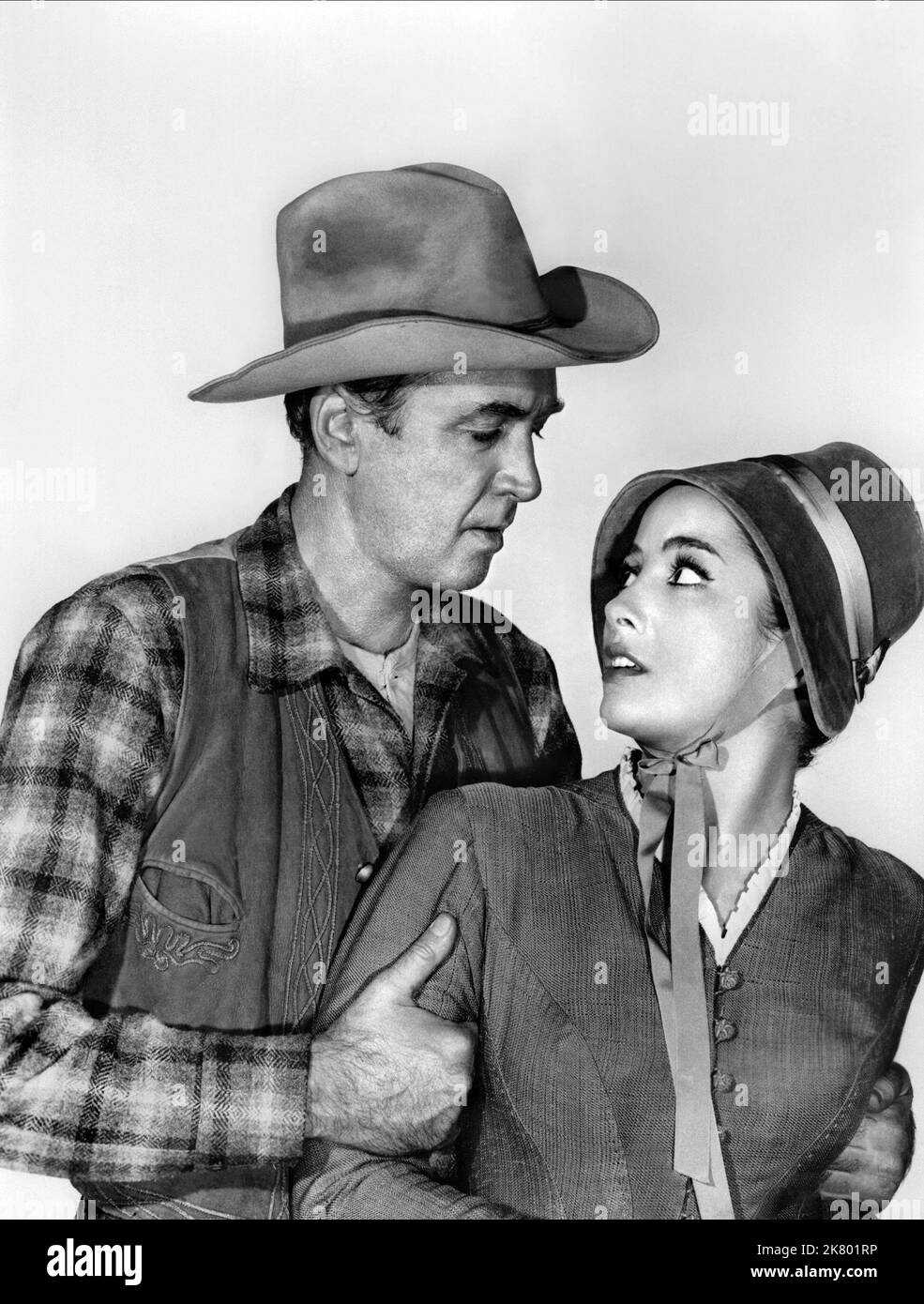 James Stewart & Aline Macmahon Film: The Man From Laramie (1955 ...