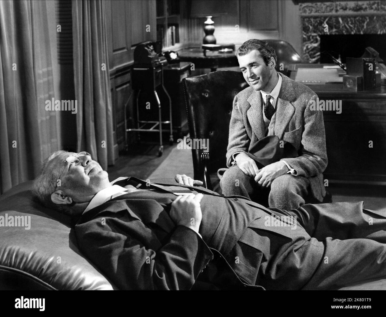 Cecil Kellaway & James Stewart Film: Harvey (USA 1950) Characters: Dr ...