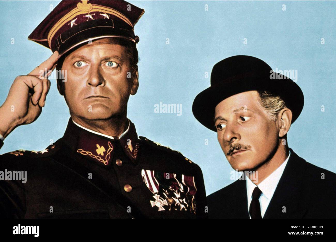 Curd Jurgens & Danny Kaye Film Me And The Colonel (USA 1958) Characters ...