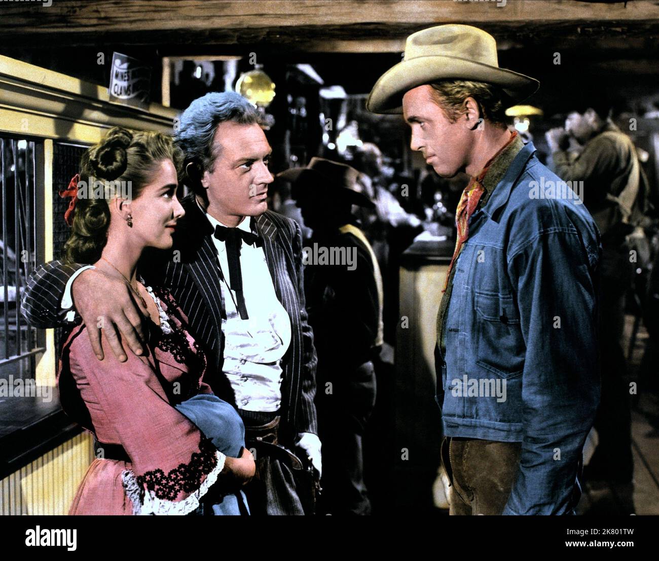 Julie Adams, Arthur Kennedy & James Stewart Film: Bend Of The River ...