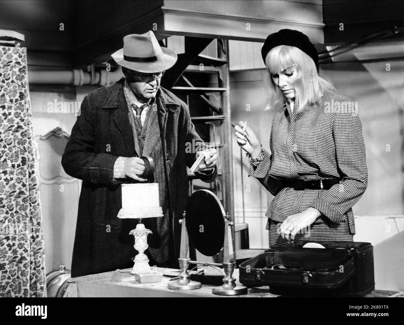 Curd Jurgens & May Britt Film: The Blue Angel (USA 1959) Characters ...