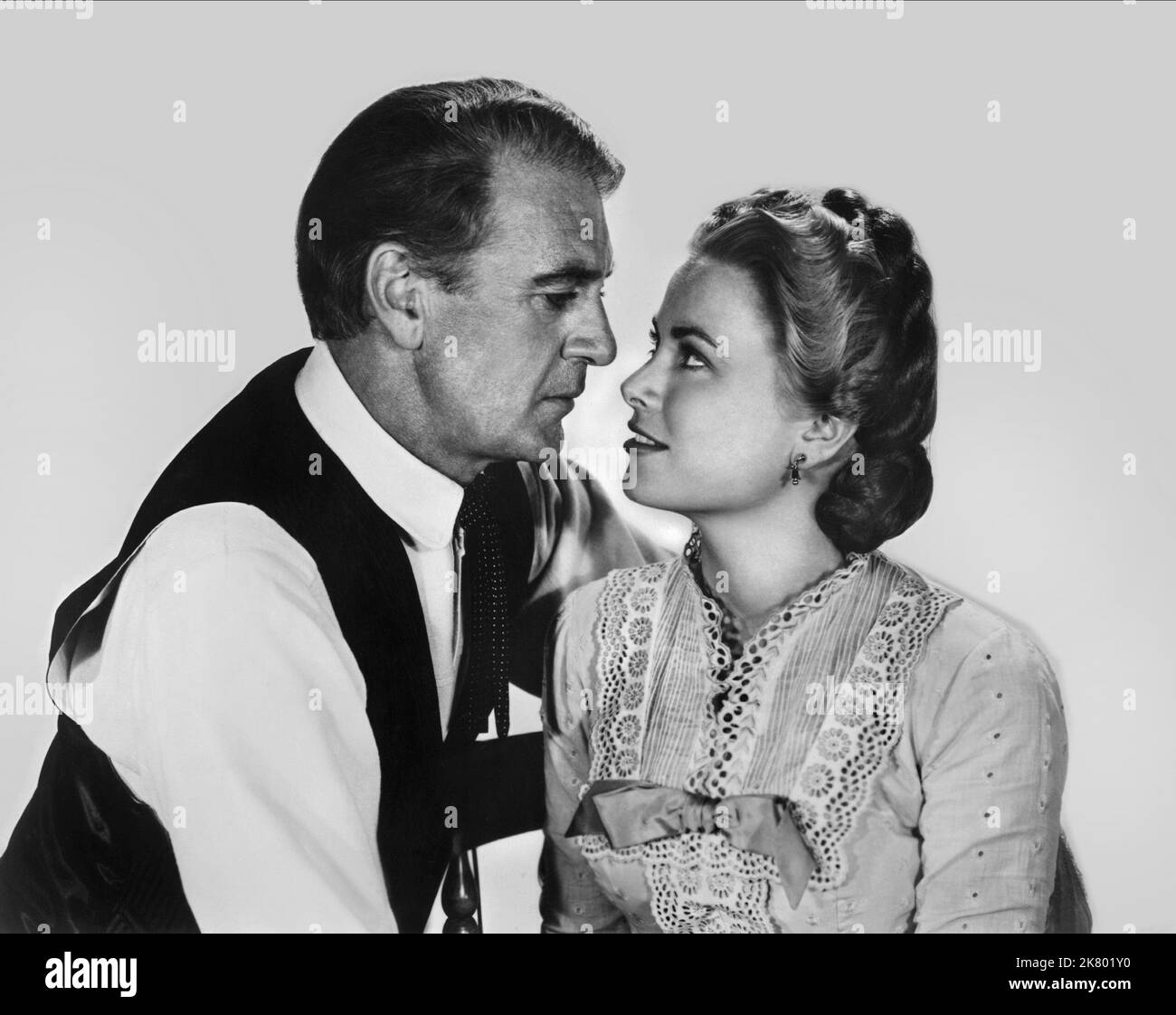 Gary Cooper & Grace Kelly Film High Noon (USA 1952) Characters: Marshal ...