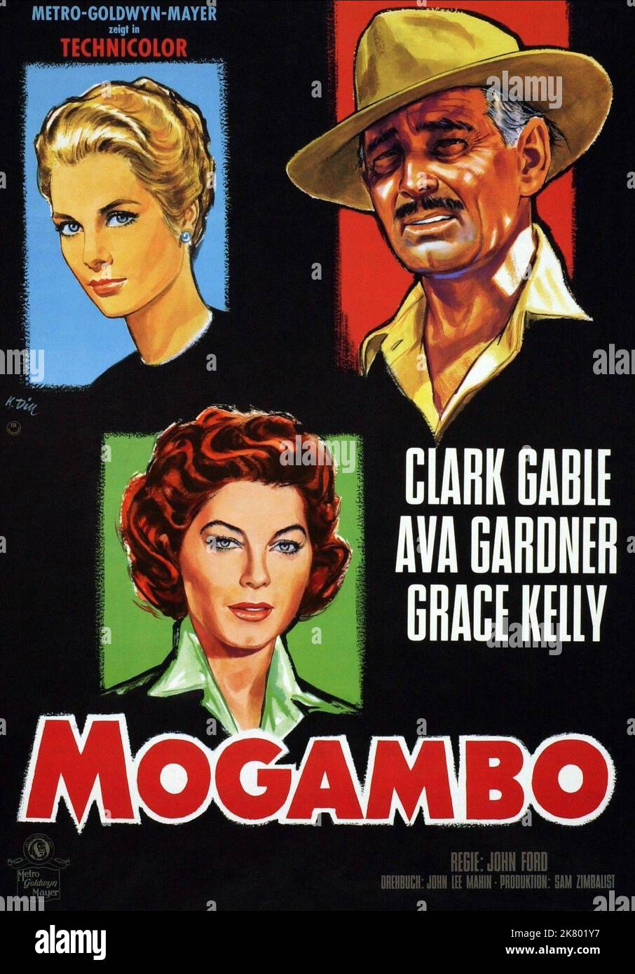 Mogambo 1953 poster hi-res stock photography and images - Alamy