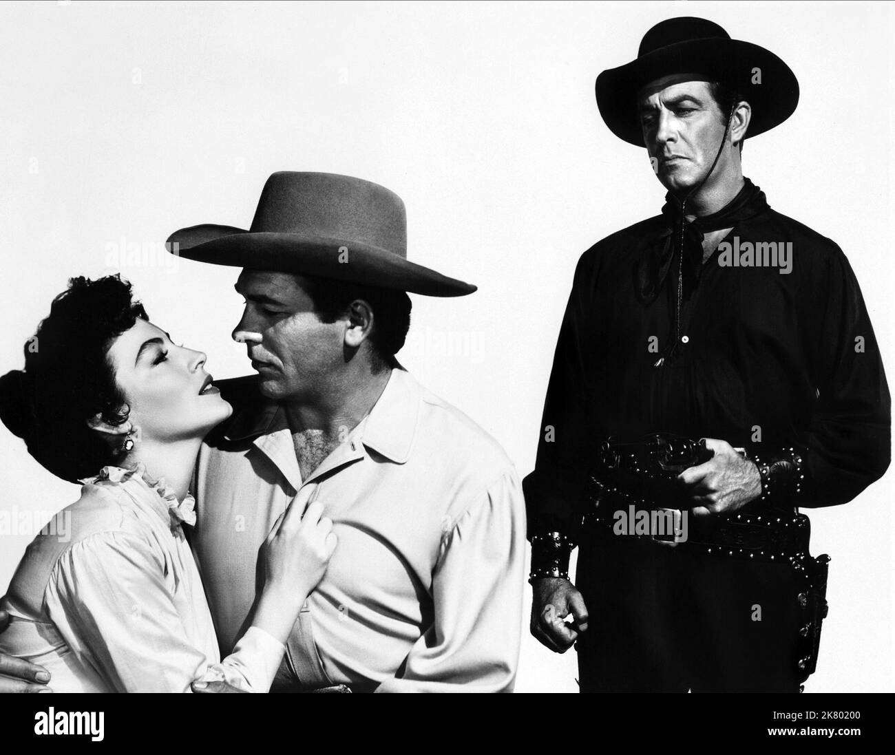 Ava Gardner, Howard Keel & Robert Taylor Film: Ride, Vaquero! (USA 1953 ...