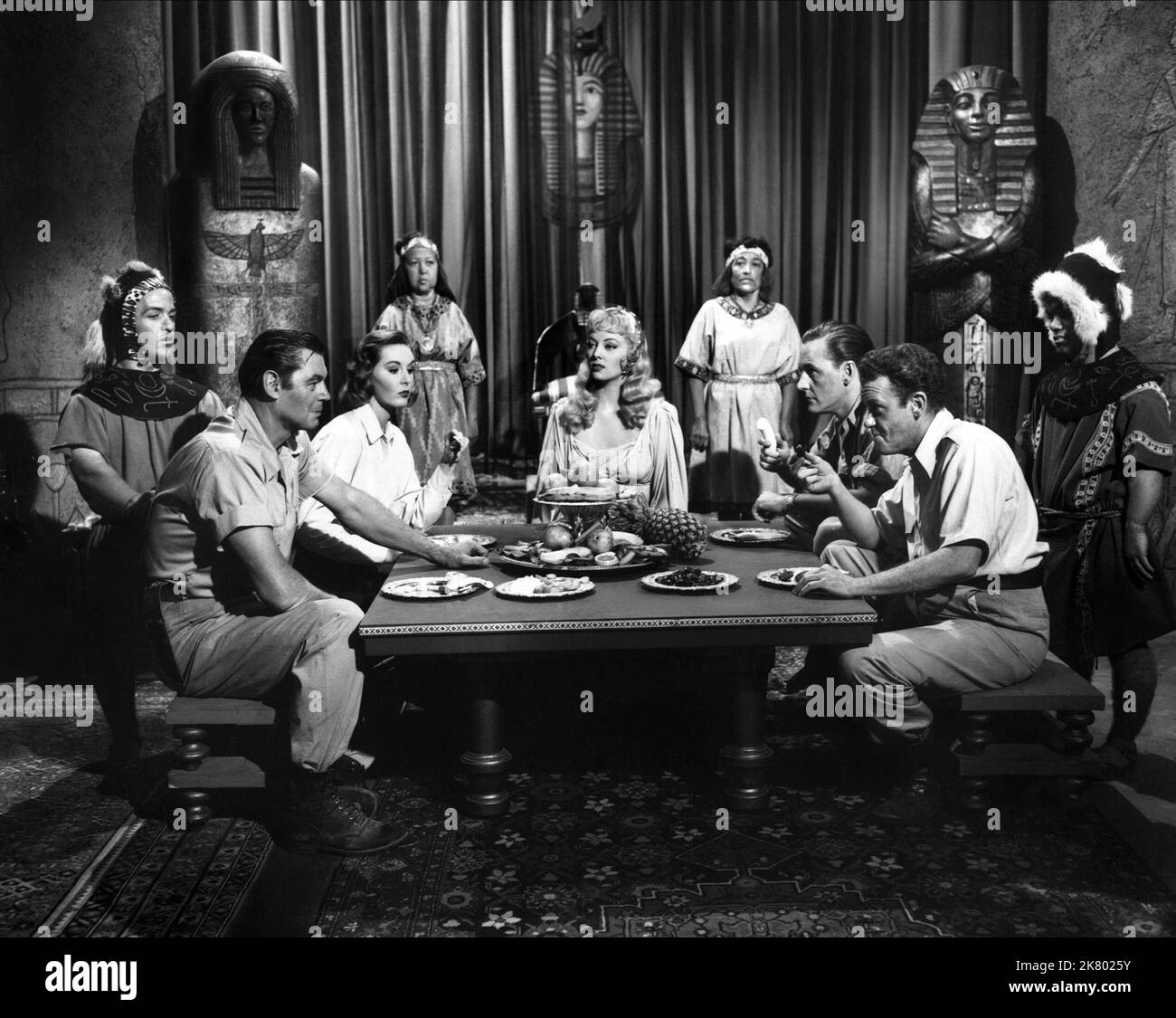 Johnny Weissmuller, Jean Byron & Helene Stanton Film: Jungle Moon Men ...