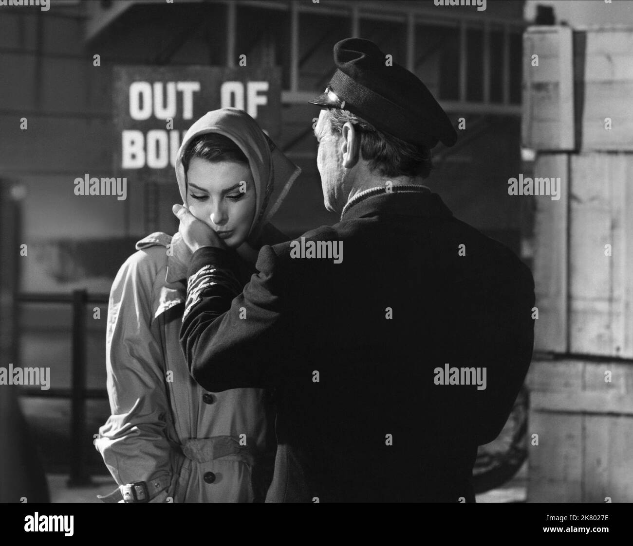Sophia Loren, Trevor Howard Film The Key (UK 1958) Characters: Stella ...