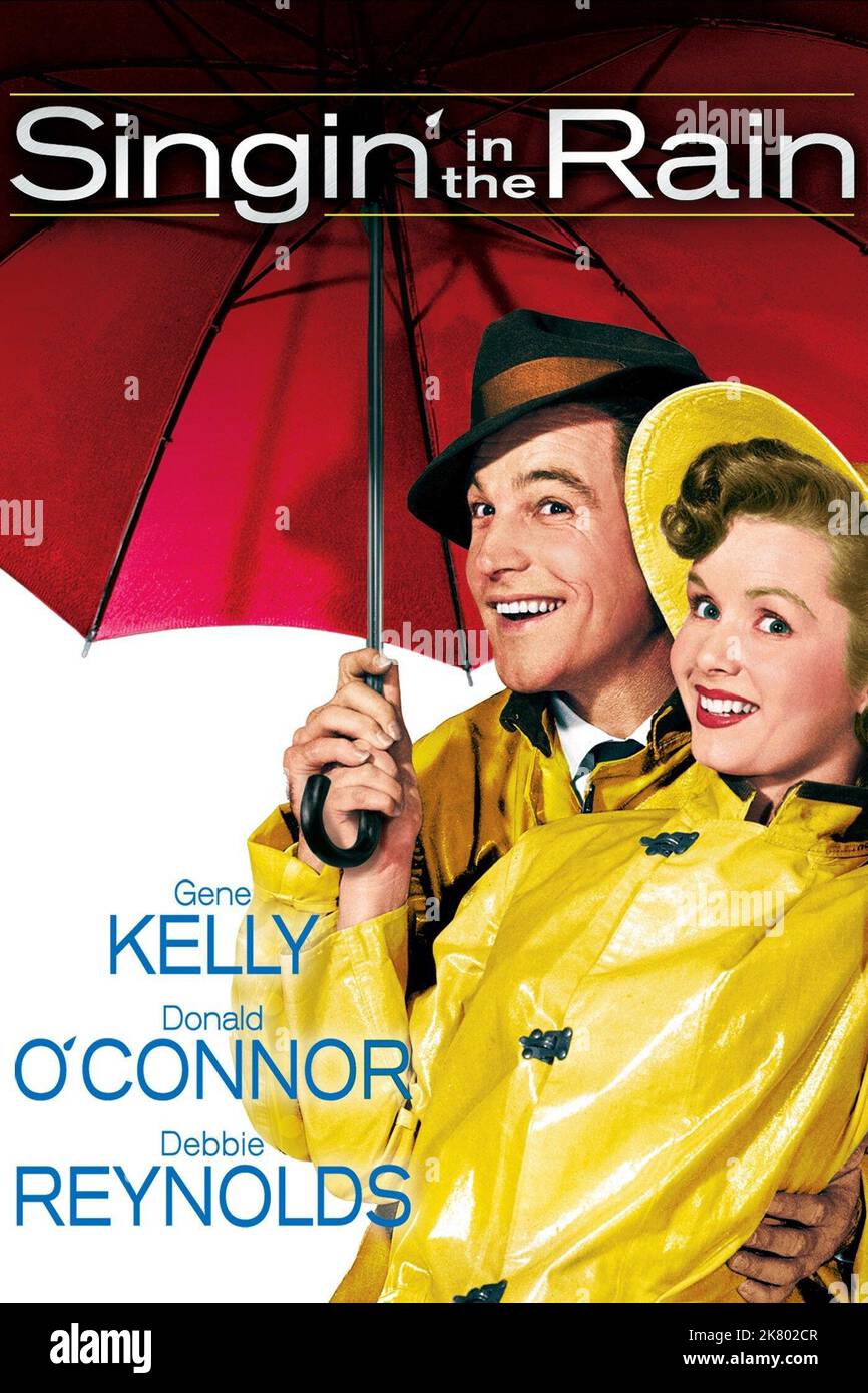 Gene Kelly & Debbie Reynolds Poster Film: Singin' In The Rain: Singing ...
