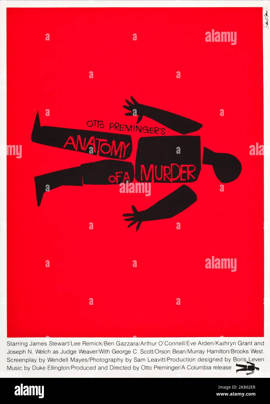 Anatomy of a murder film poster hi-res stock photography and images - Alamy