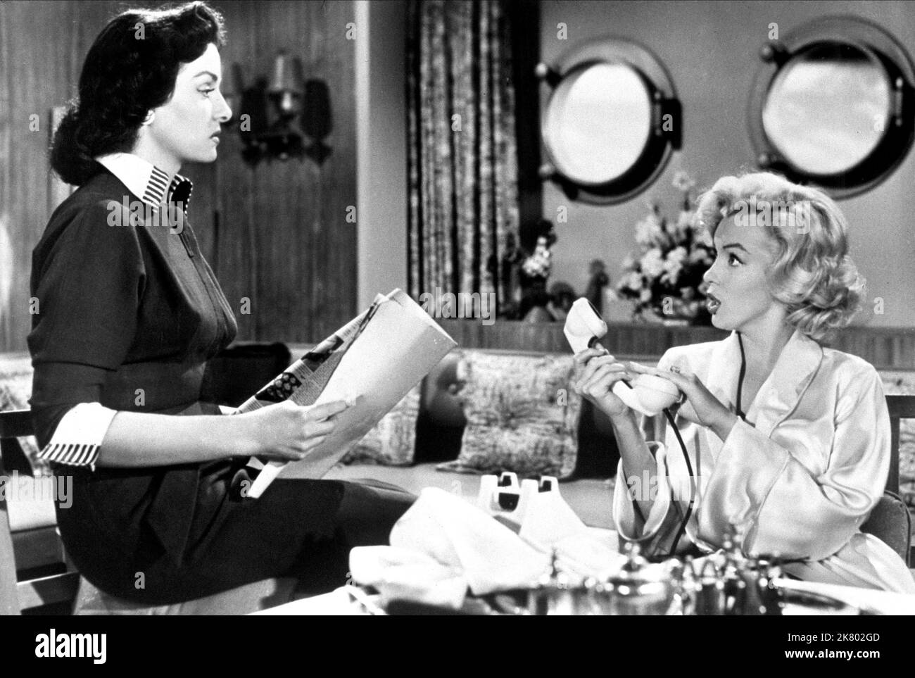 Jane Russell And Marilyn Monroe Film Gentlemen Prefer Blondes Usa 1953