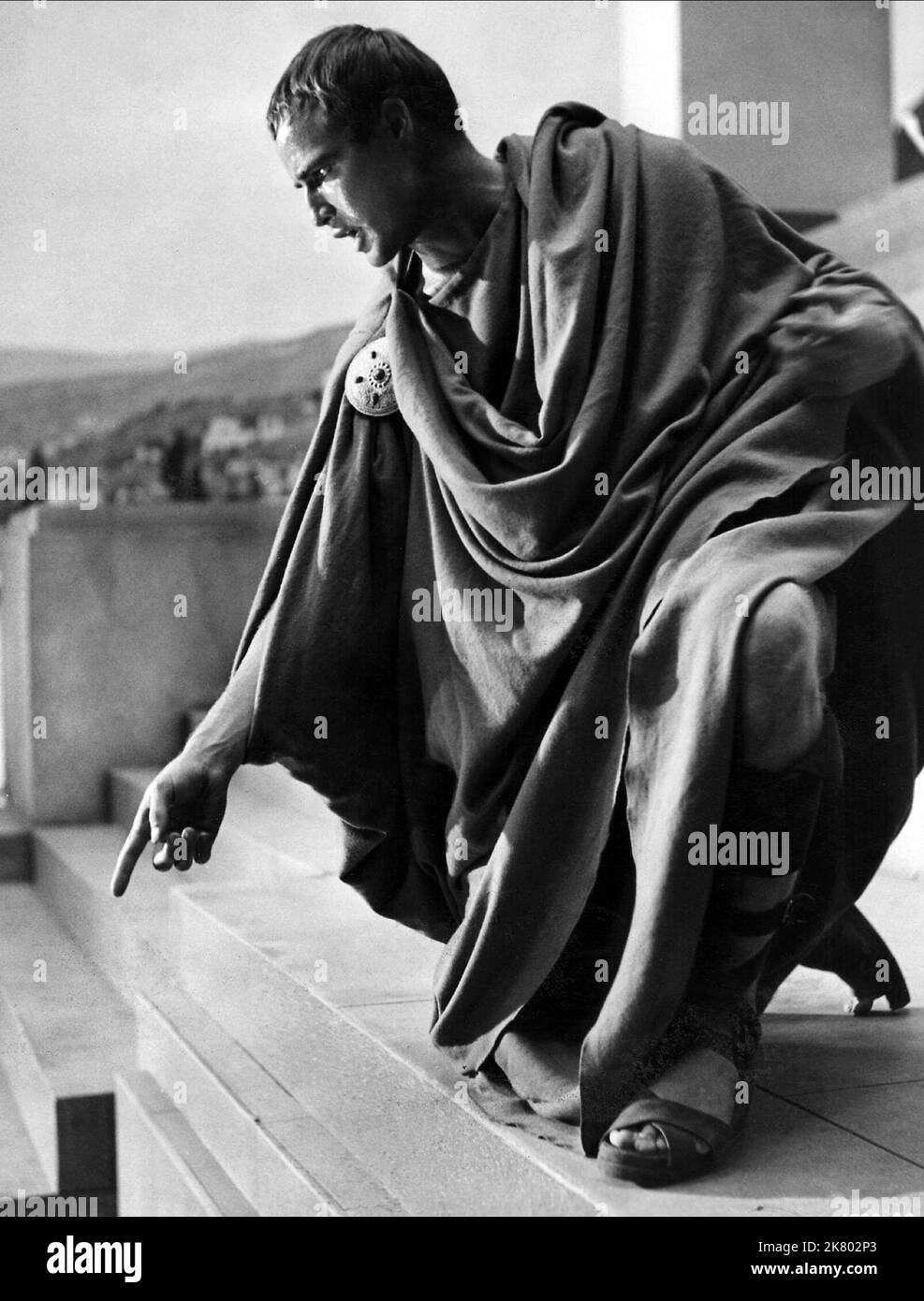 Marlon Brando Film Julius Caesar (USA 1953) Characters: Mark Antony ...