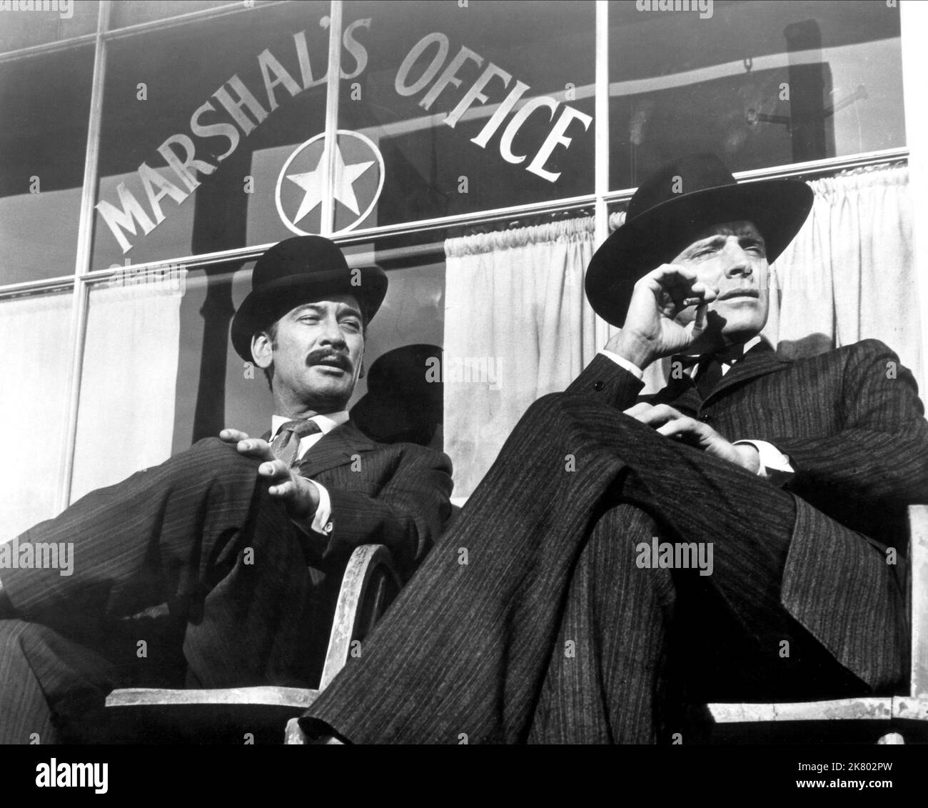 Burt Lancaster Film Gunfight At The O.K. Corral; Gunfight At The Ok ...