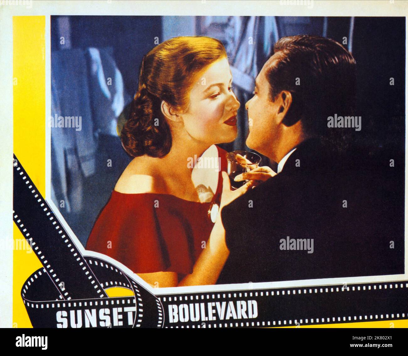 Nancy Olson & William Holden Film: Sunset Boulevard; Sunset Blvd (USA ...