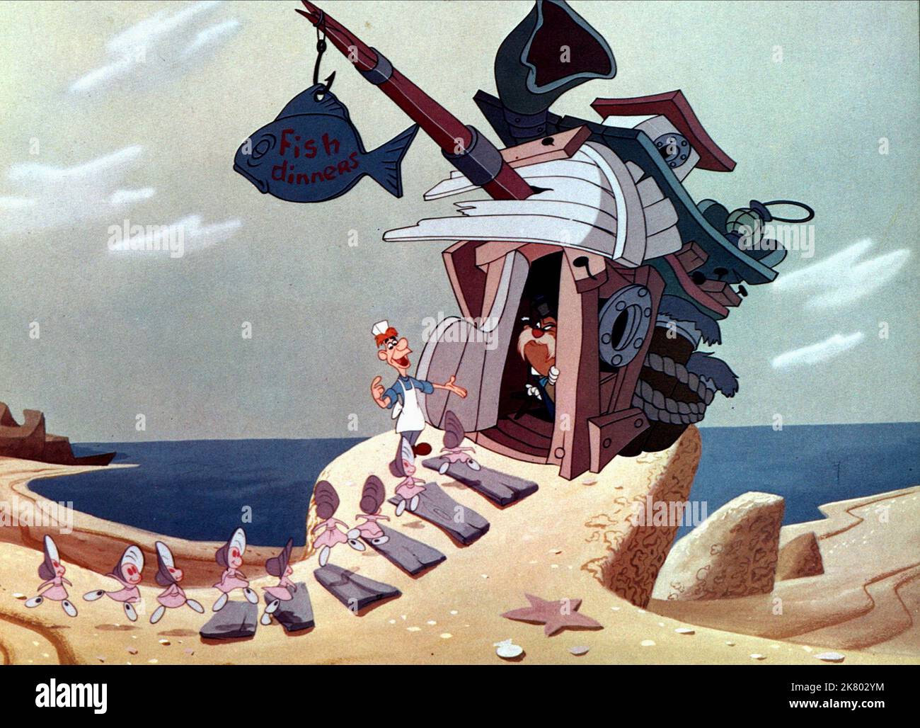 Oysters, Carpenter & Walrus Film: Alice In Wonderland (USA 1951) Regie ...