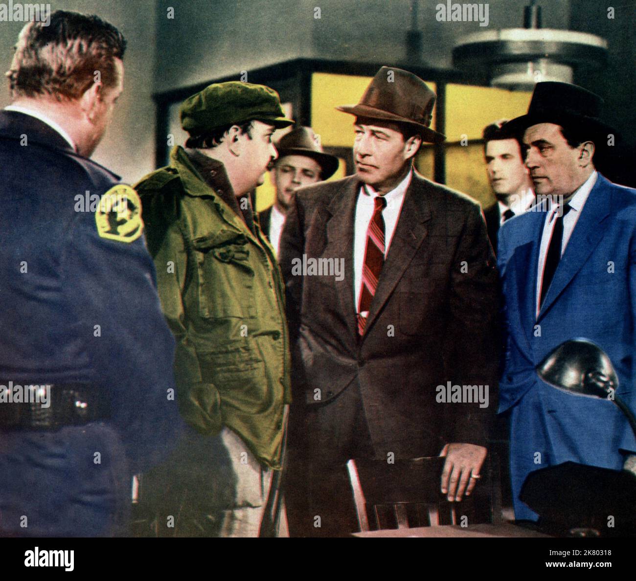 Scene With Bill Elliott Film Calling Homicide (1956) Characters: WITH ...