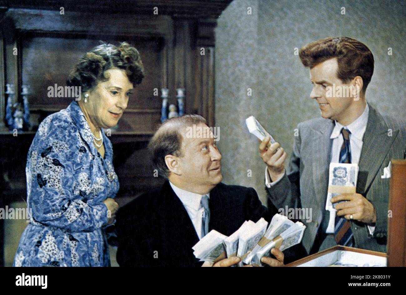 Kathleen Harrison, James Hayter & Ian Carmichael Film: The Big Money ...