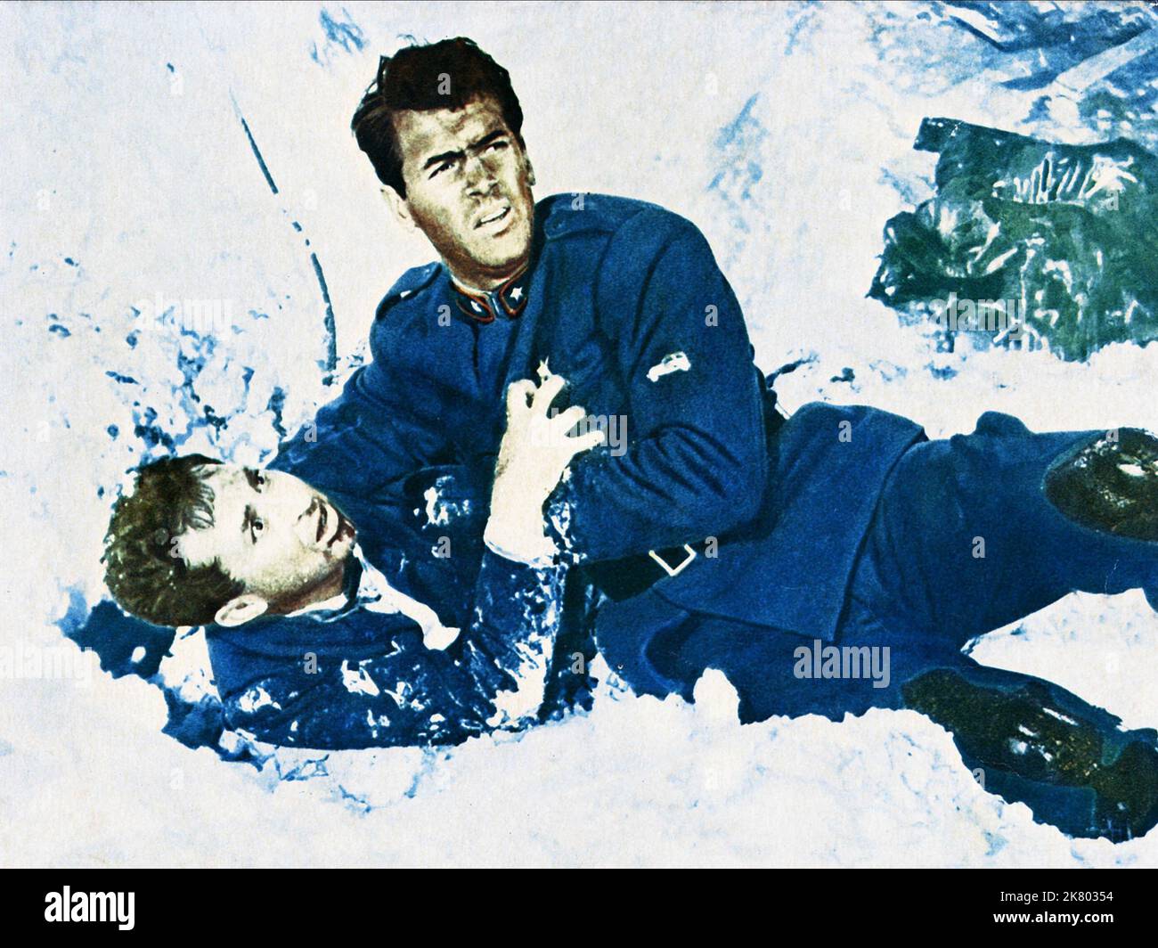 Scene With Rock Hudson Film A Farewell To Arms (USA 1957) Characters ...