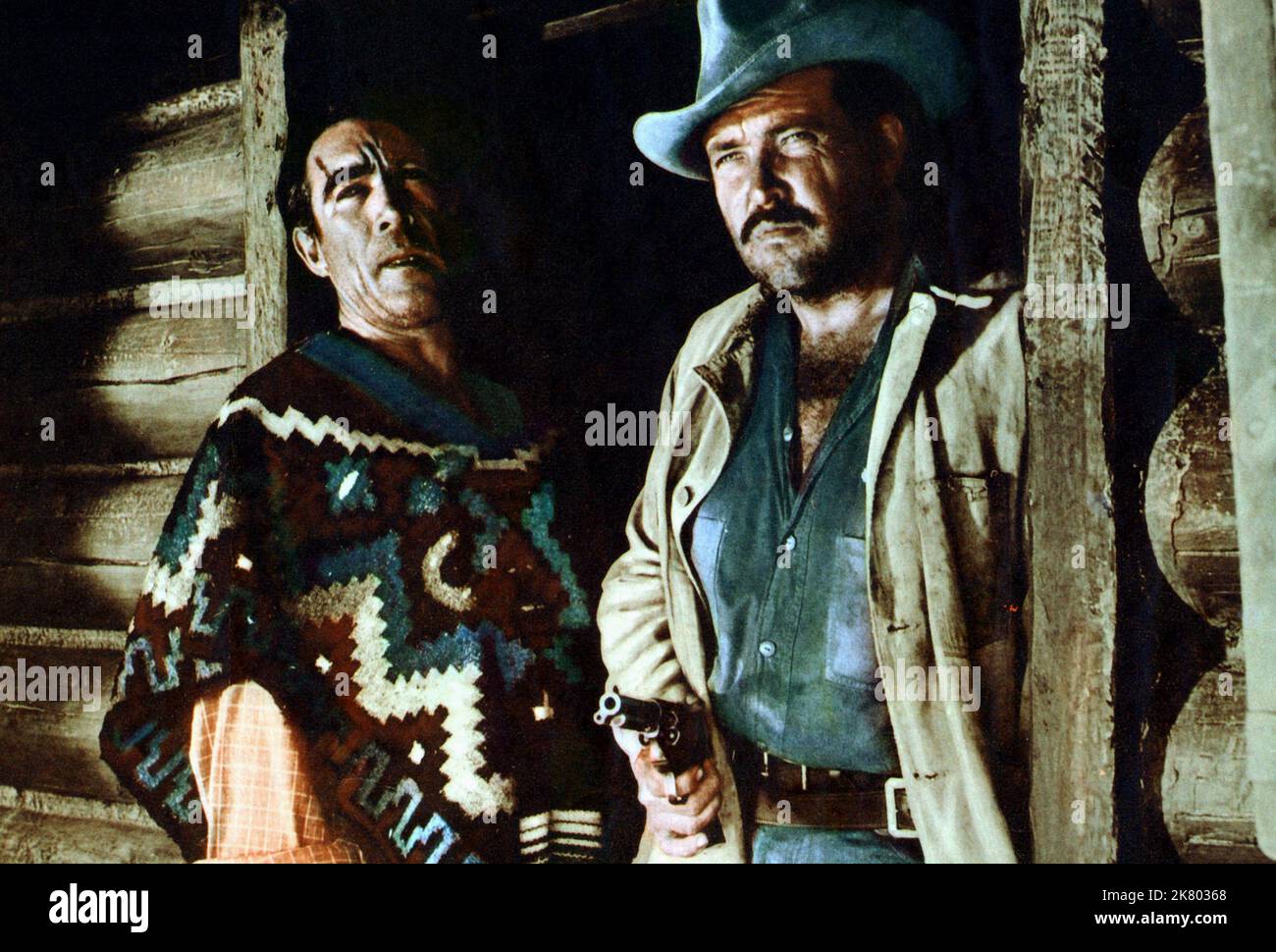 Anthony Quinn & William Conrad Film The Ride Back (1956) Characters ...