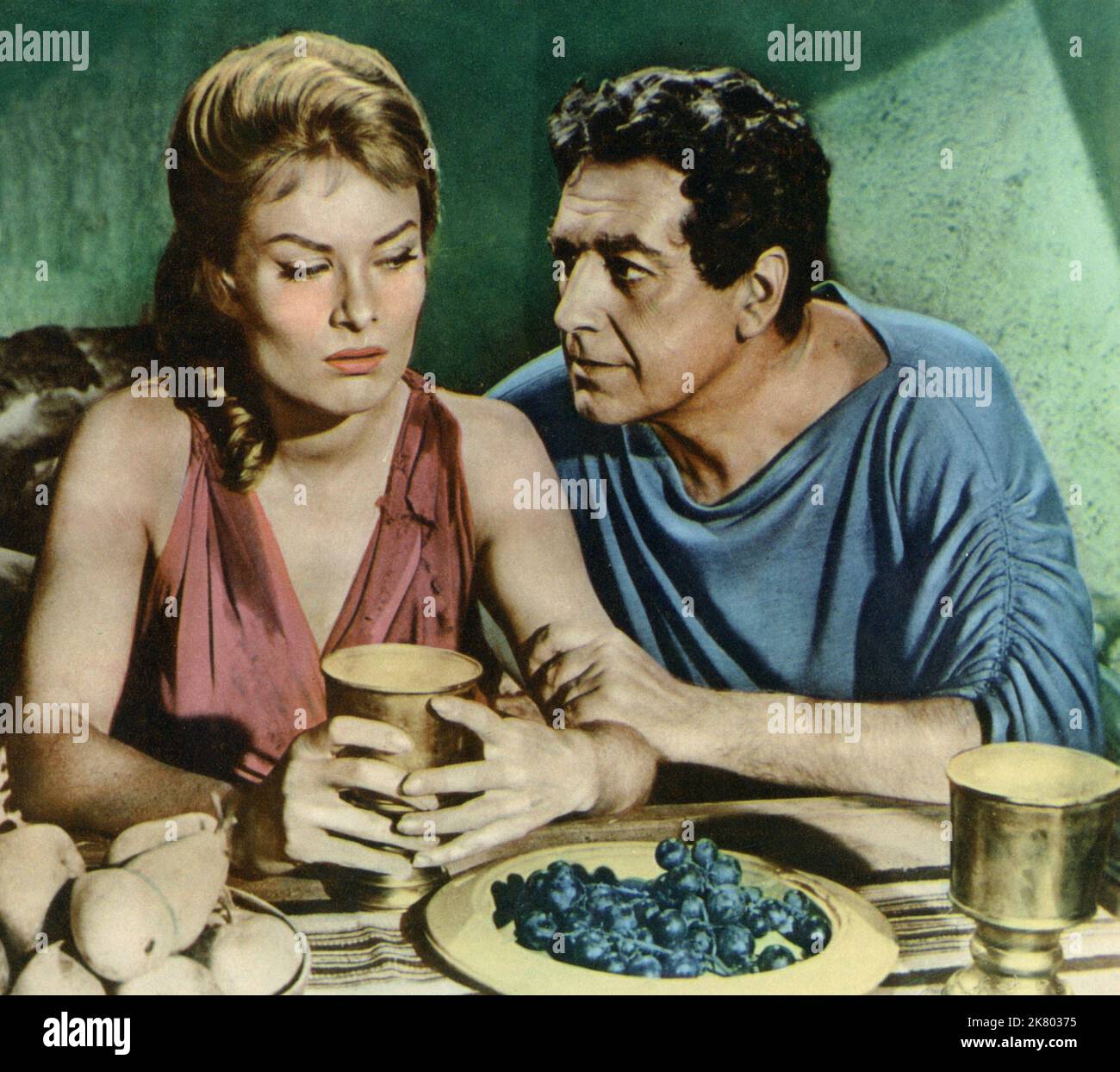 Belinda Lee & Massimo Girotti Film The Goddess Of Love (1958 ...