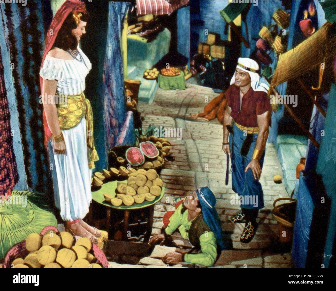 Maureen O'Hara & Jeff Chandler Film Flame Of Araby (USA 1951 ...