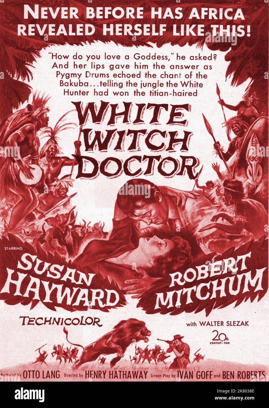Film Poster Film: White Witch Doctor (1950) Director: Henry Hathaway 01 ...