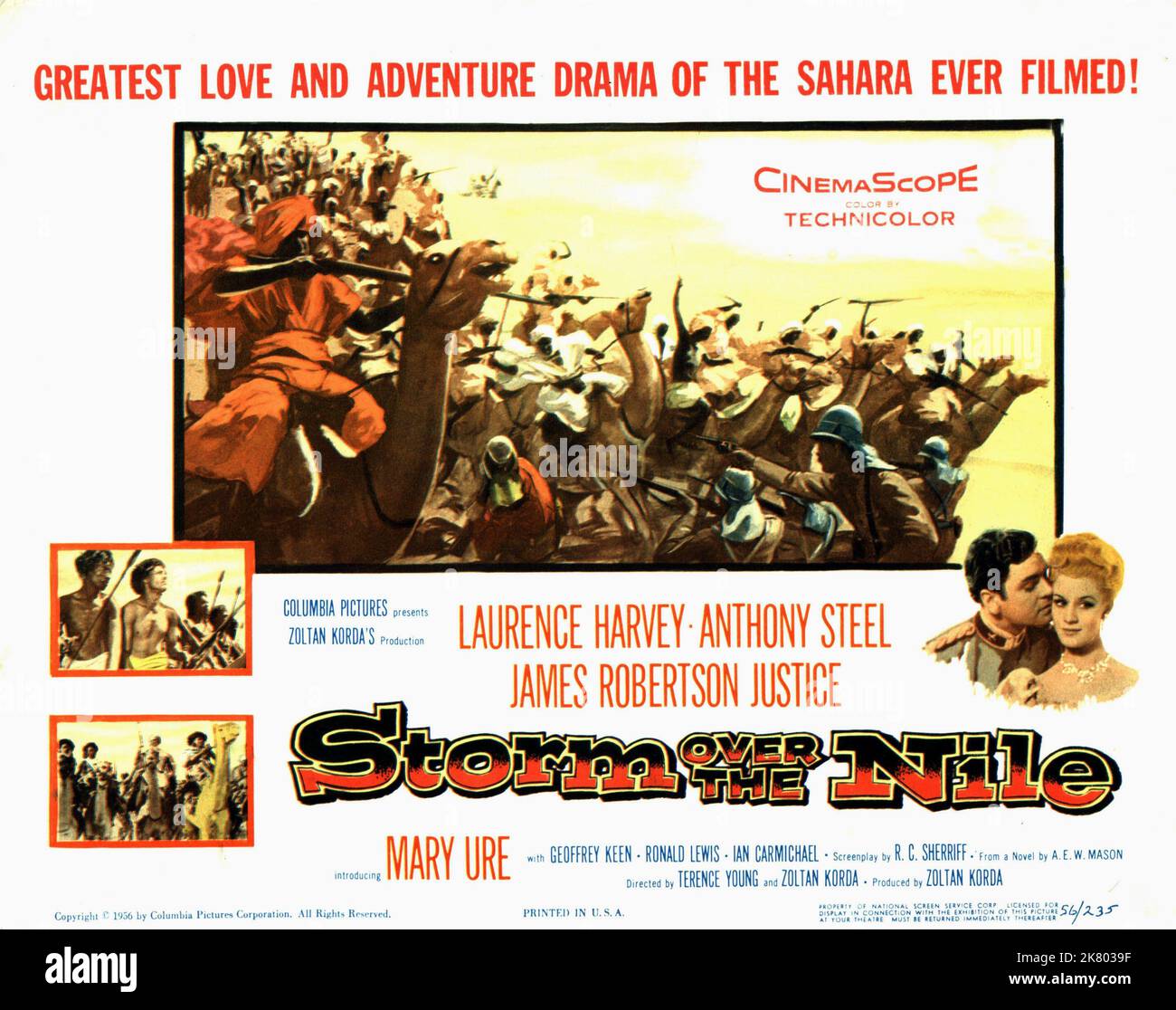 Film Poster Film Storm Over The Nile (1956) Director: Zoltan Korda 26 ...