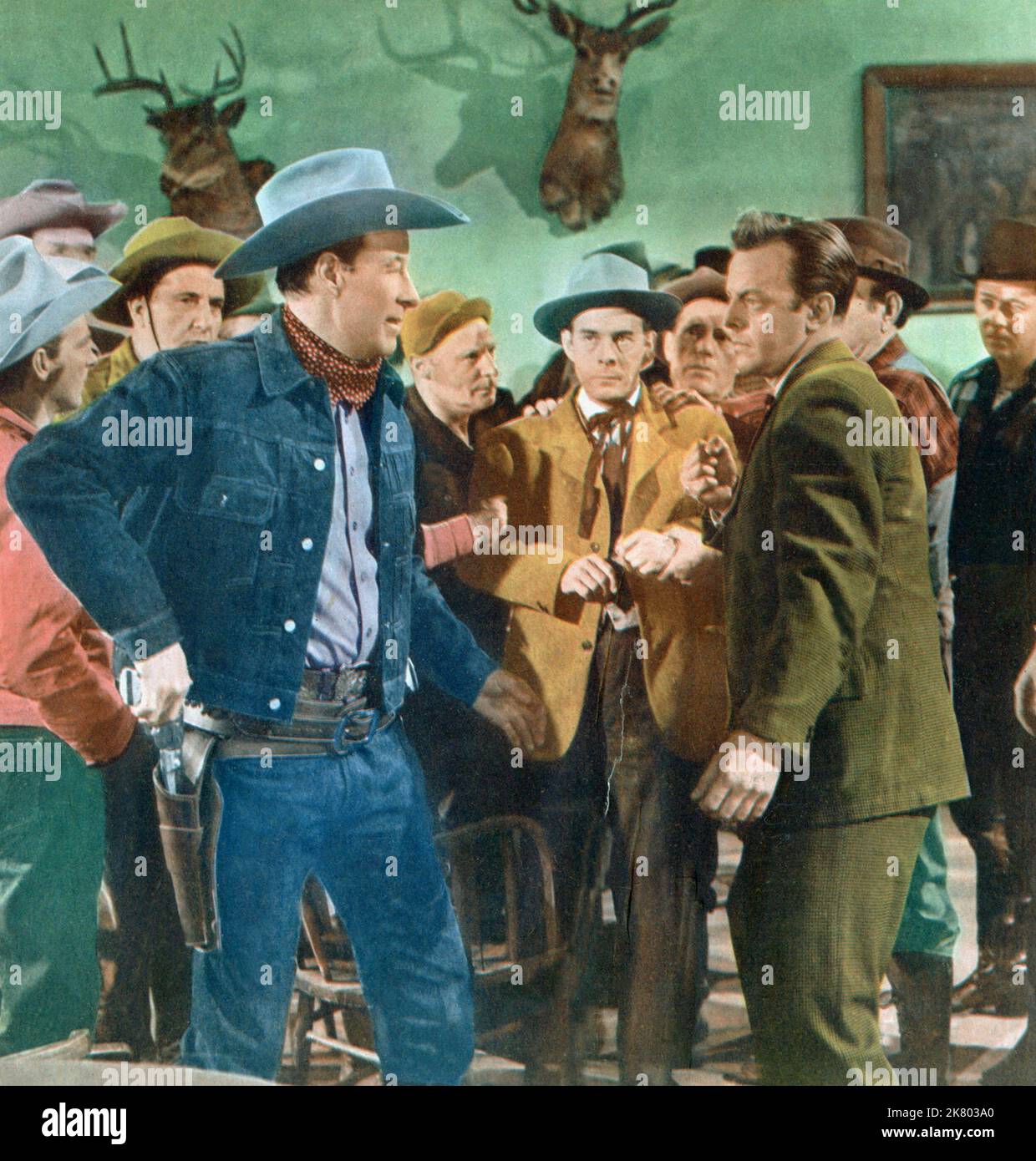 Bill Elliott, Harry Morgan & Harry Lauter Film: The Forty-Niners (1958 ...