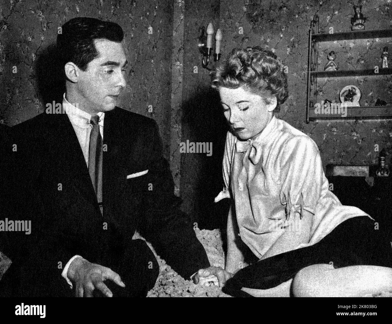 Perry Lopez & Beverly Garland Film The Steel Jungle (1956) Characters ...