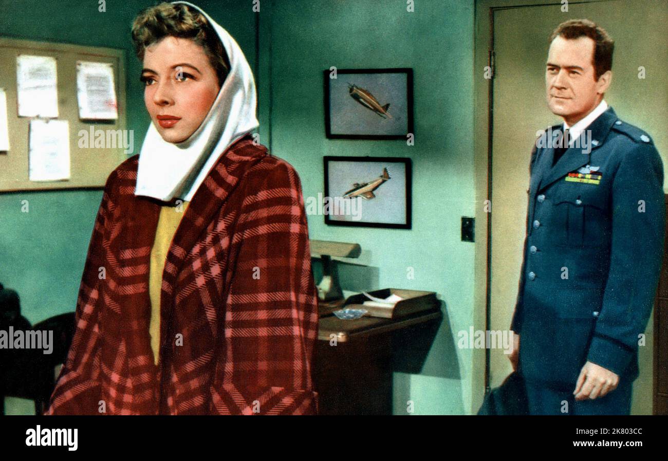 Evelyn Keyes & Frank Lovejoy Film: Top Of The World (1954) Characters ...