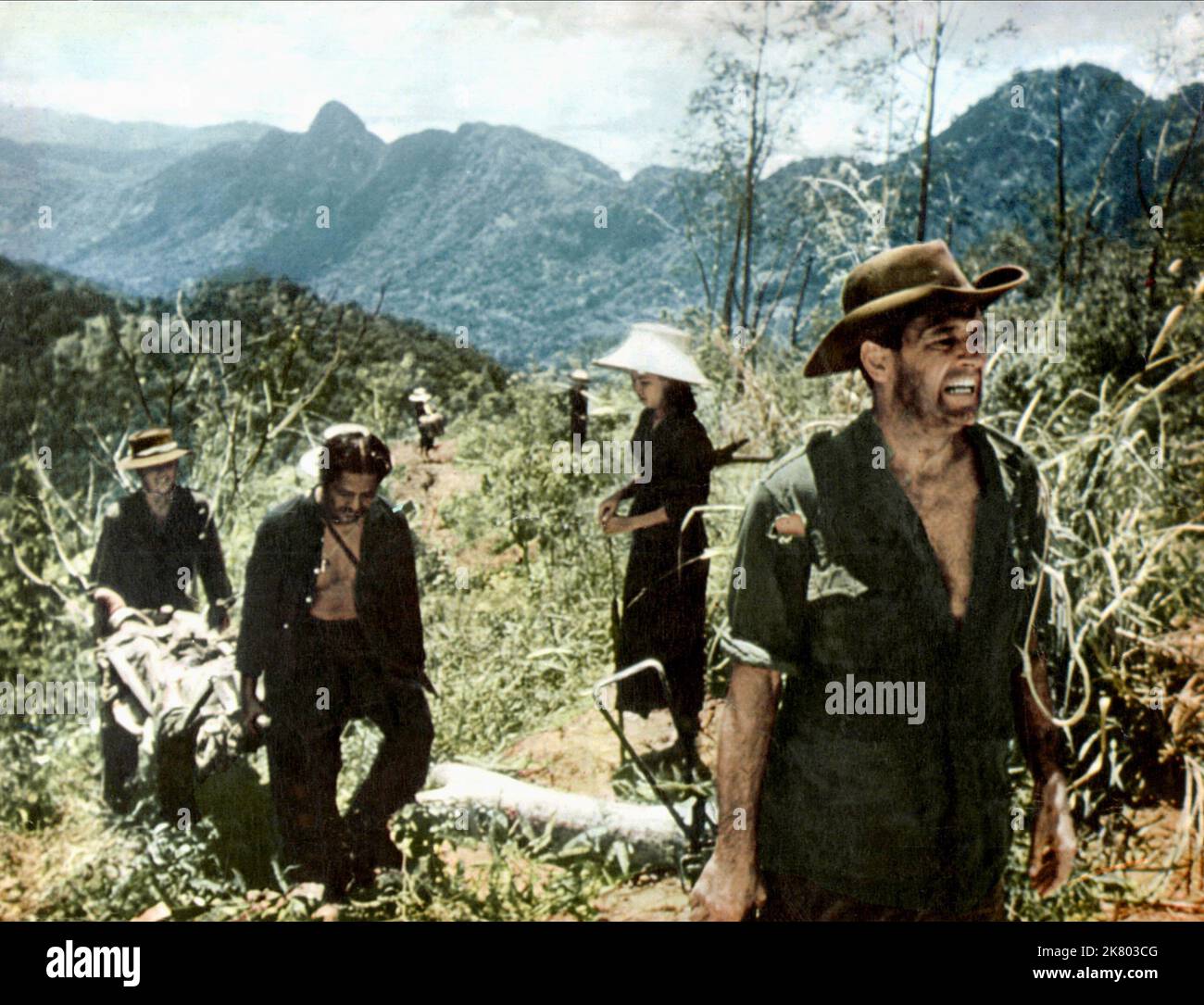 Jack Hawkins Film: The Bridge On The River Kwai (1957) Characters: Maj ...
