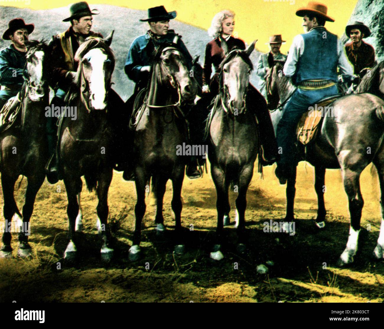 Philip Carey & Martha Hyer Film: Wyoming Renegades (USA 1955 ...